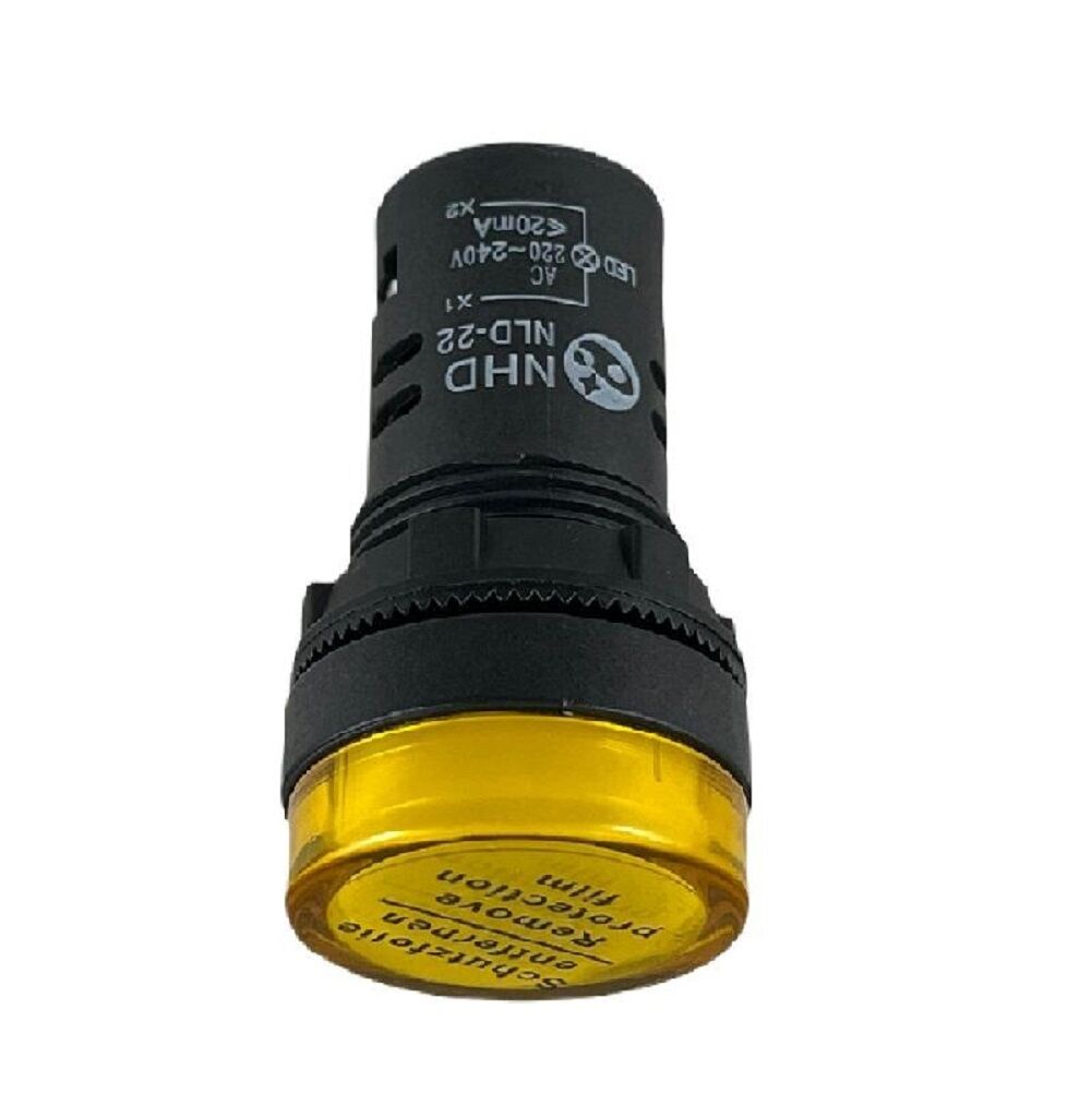 Buy Wholesale China Nld22-yi Indicator Light Flush Head Pilot Lamp Ac ...