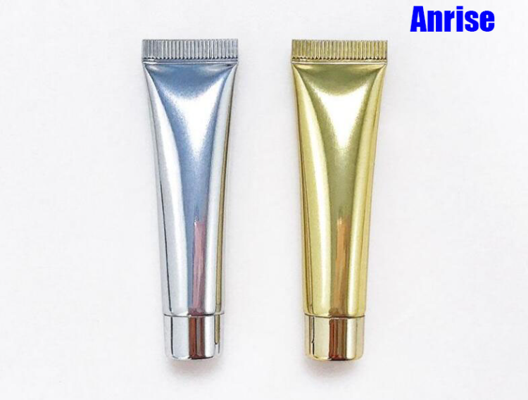 Buy Wholesale China 10ml/g Gold/silver Aluminium Tube Cosmetic Squeeze ...