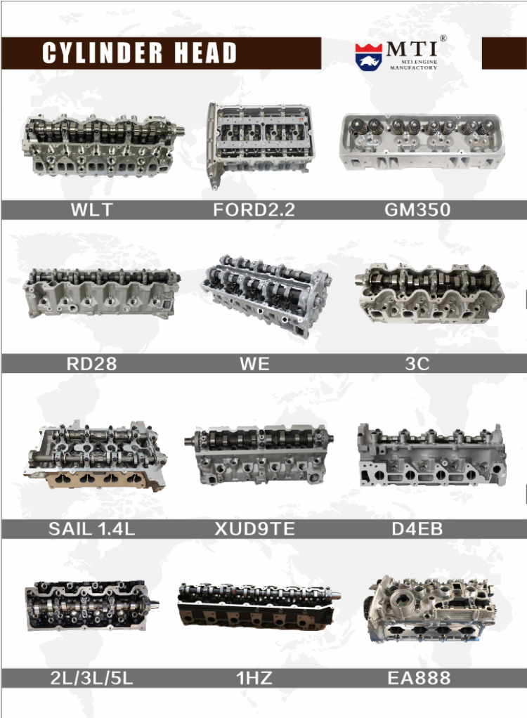 Mti Brand New Engine 1kd-ftv Cylinder Head Assembly For Toyota Car ...