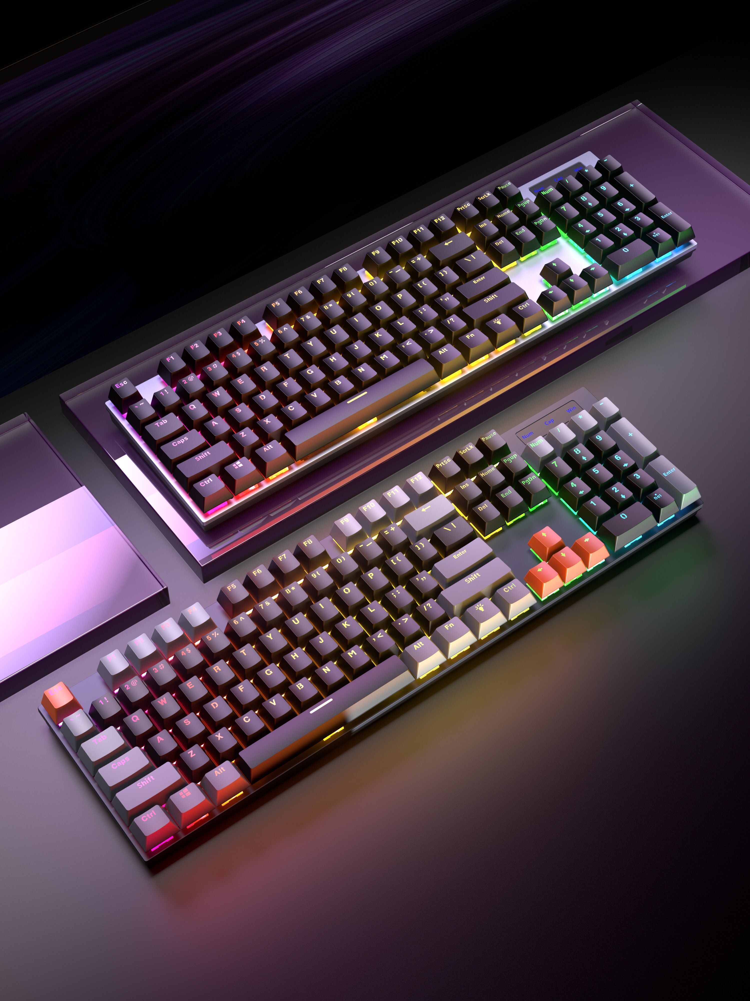 Buy Wholesale China Promotional Mechanical Gaming Keyboard With Metal ...