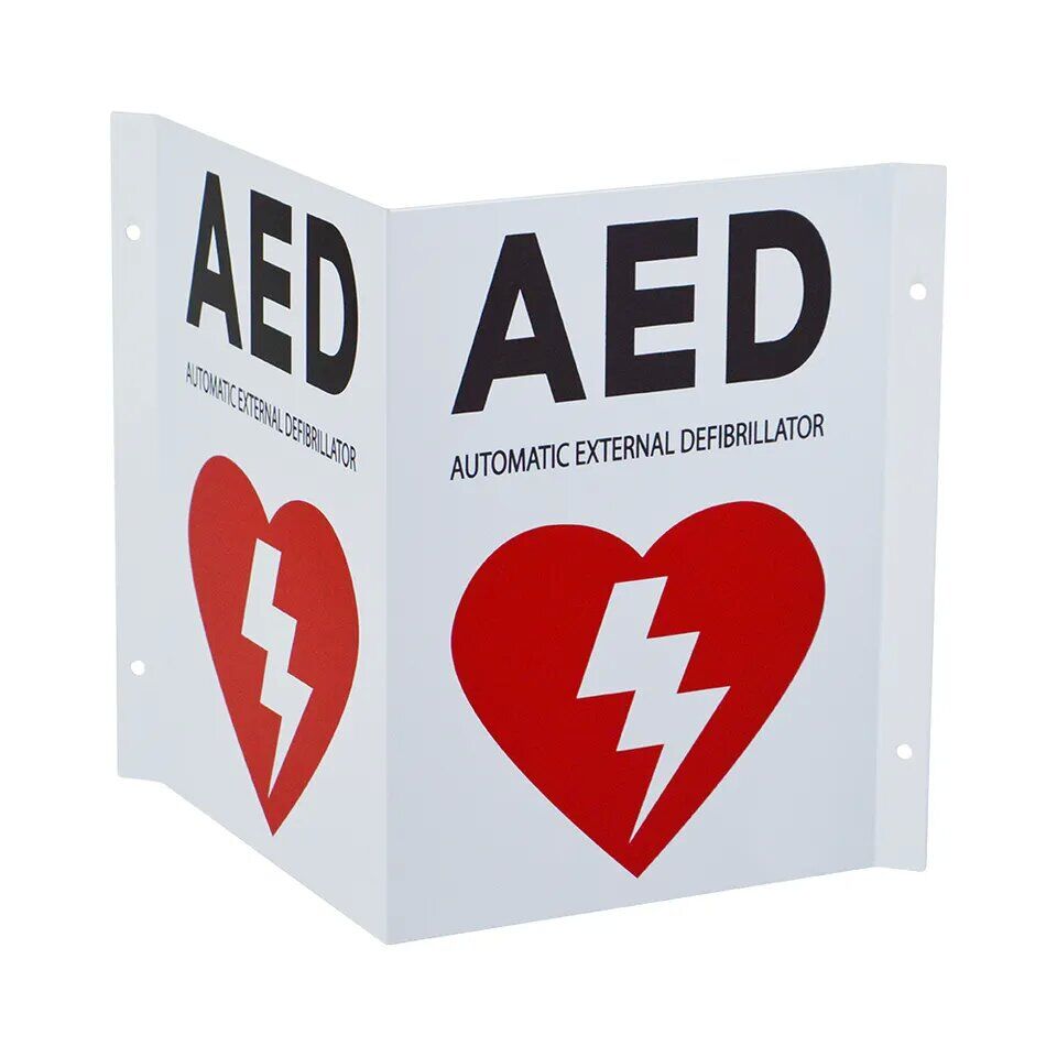 Buy Wholesale China Medical Safety Plastic Emergency First Aid Aed Sign ...