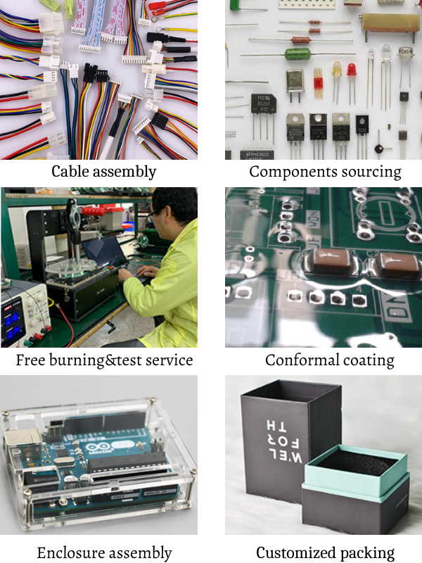 Buy Wholesale China Pcba Service Electronics Manufacturer Printed Circuit Boards Assembly ...