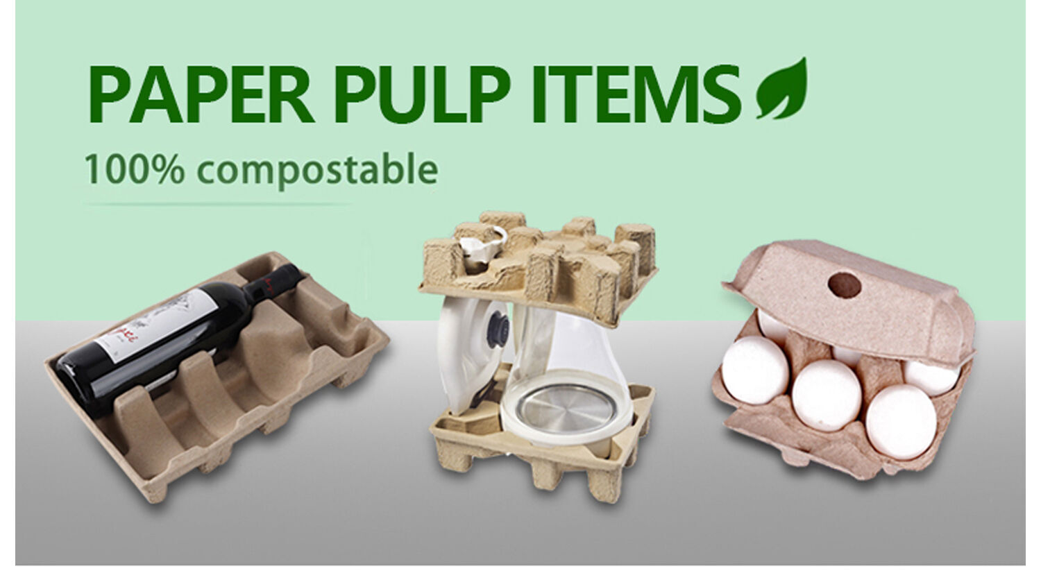 Buy Wholesale China Custom Eco-friendly Recyclable Wet Press Molded ...