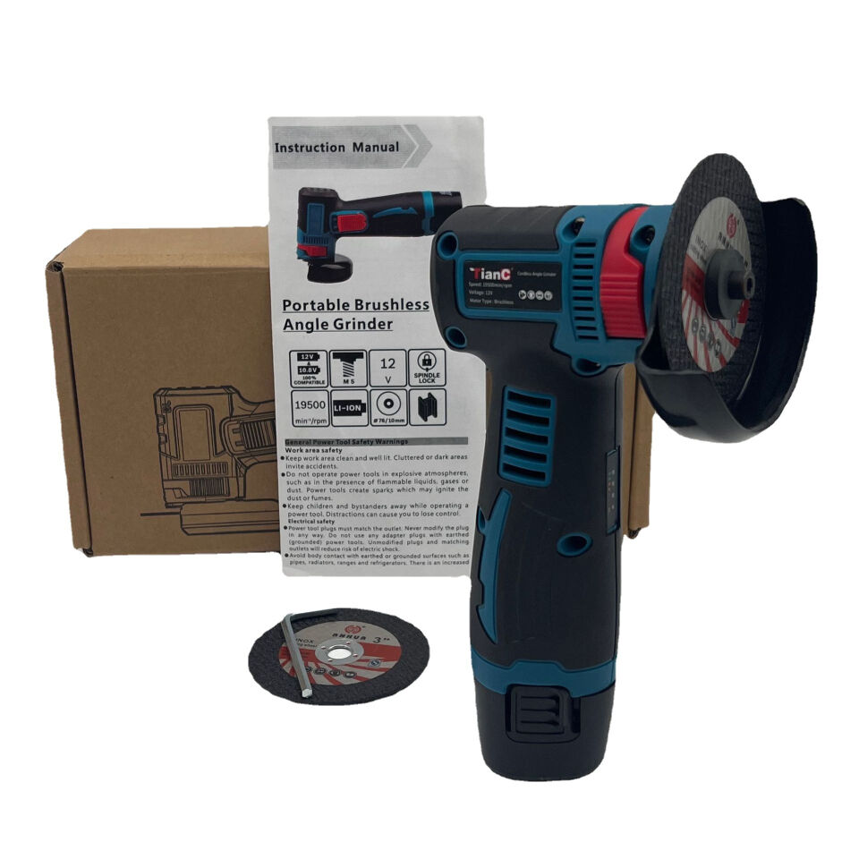 Buy Wholesale China 2023 Lithium 12v Small Angle Grinder Brushless Mini ...