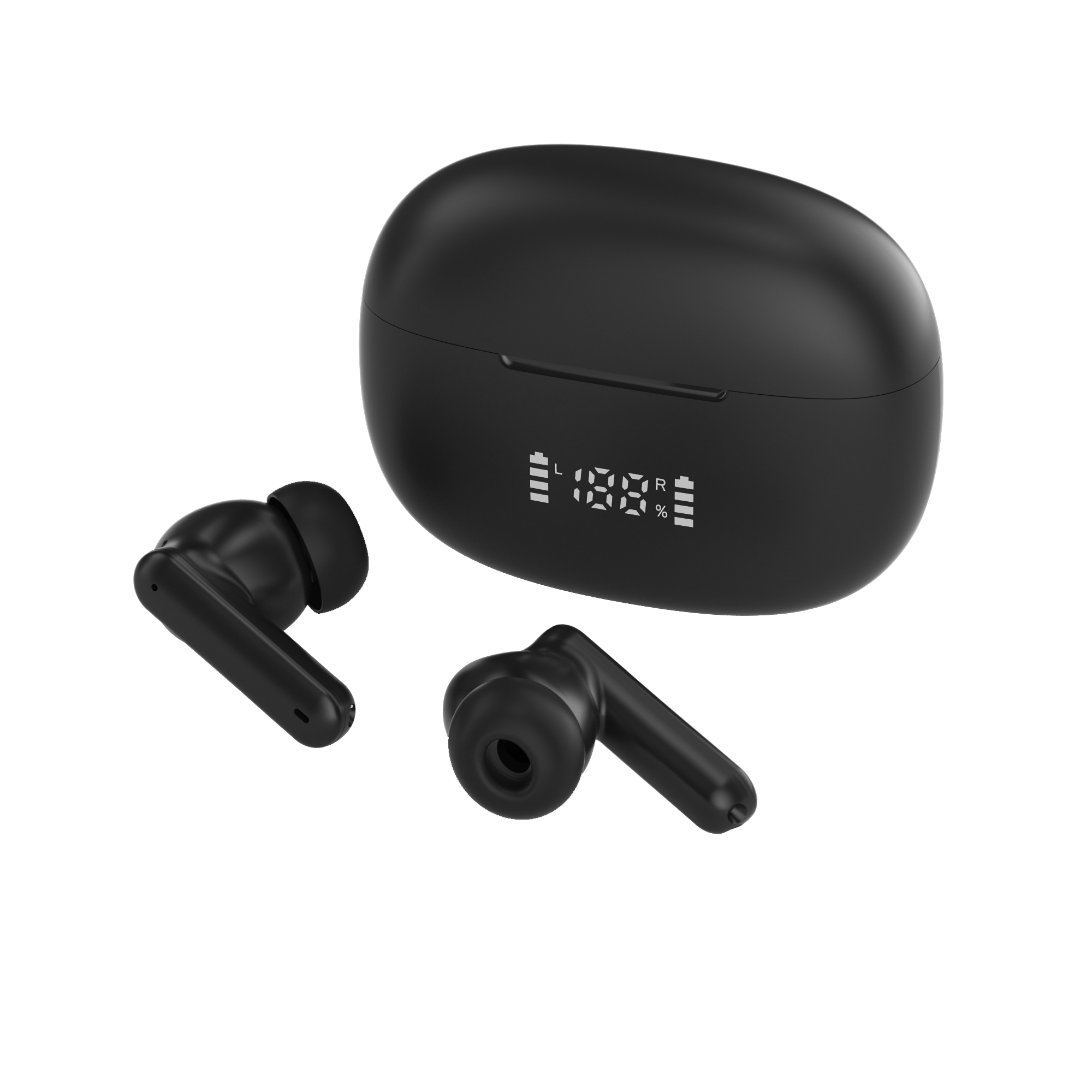 Buy Wholesale China Led Digital Display Tws Earbuds Dual Mic Anc+enc ...