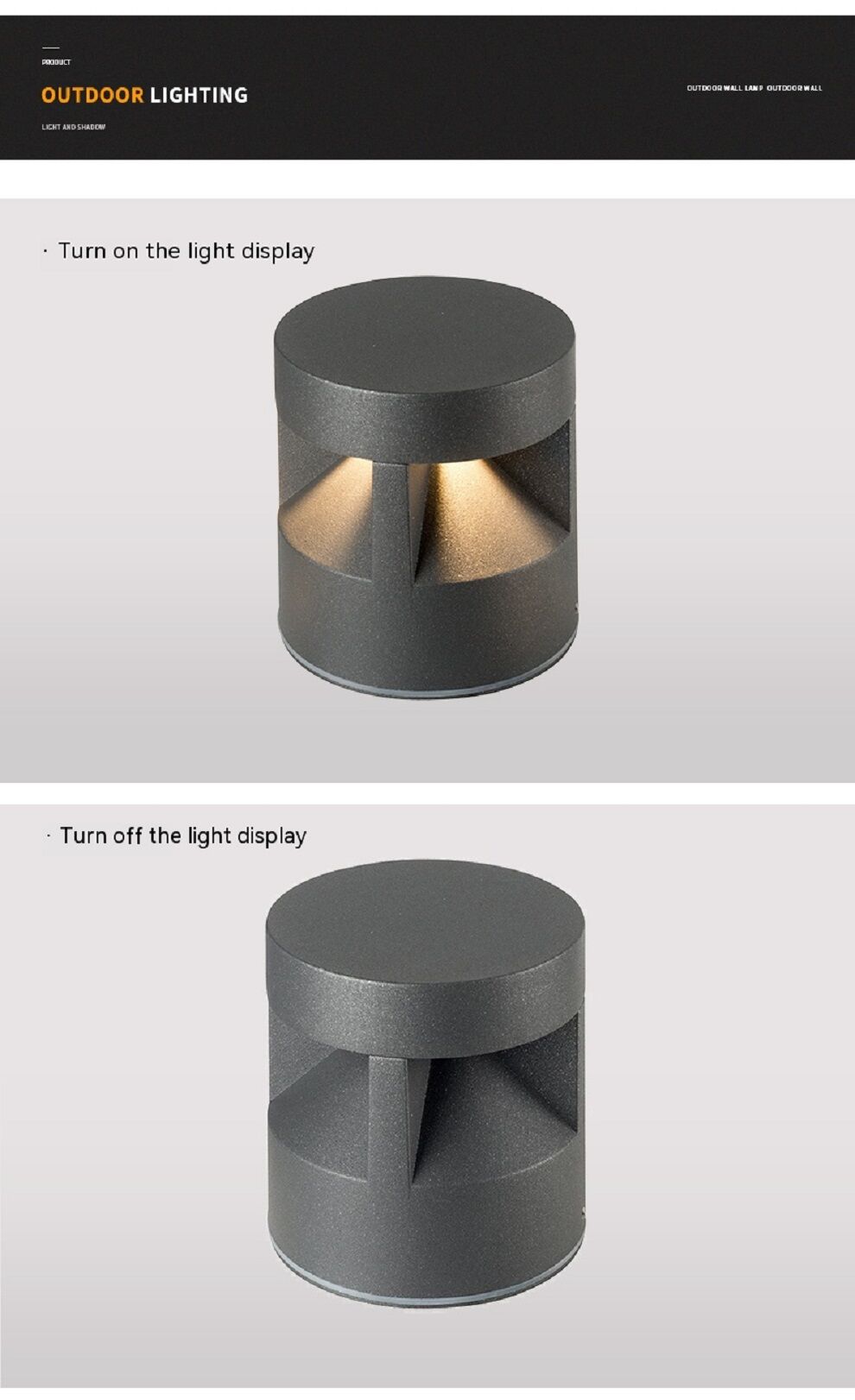 Buy Wholesale China Led Lights Outdoor Waterproof Column Lights ...