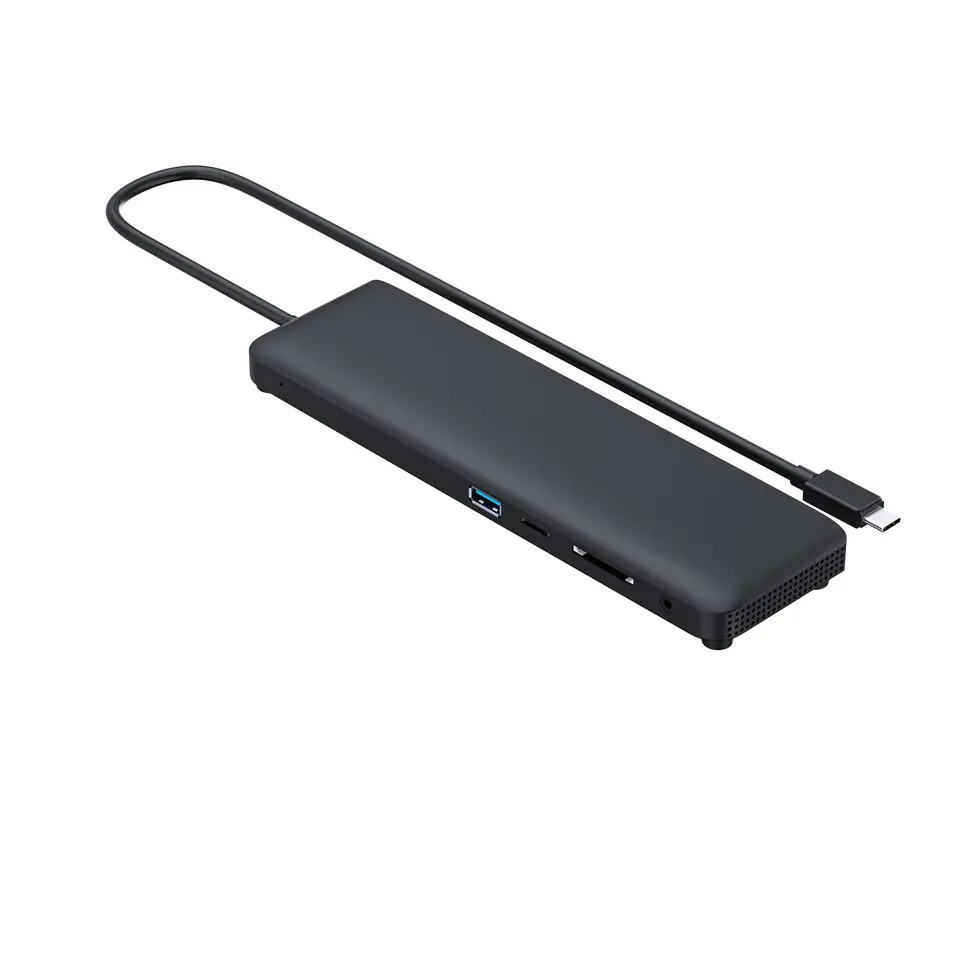 Usb-c Pd 3.0 Triple Display 4k Mst Docking Station With Usb Power ...