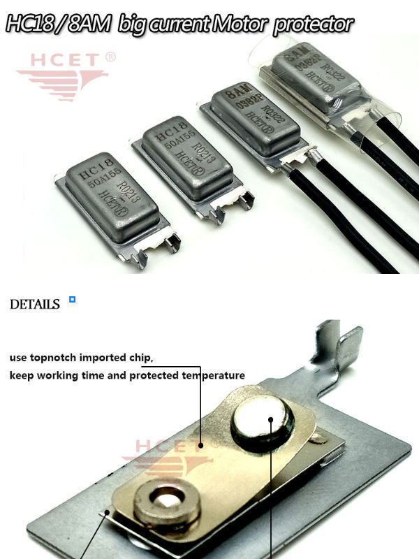Buy Wholesale China Thermal Protectors For Various Motors&pumps&electric Tools & Hc18 Series ...