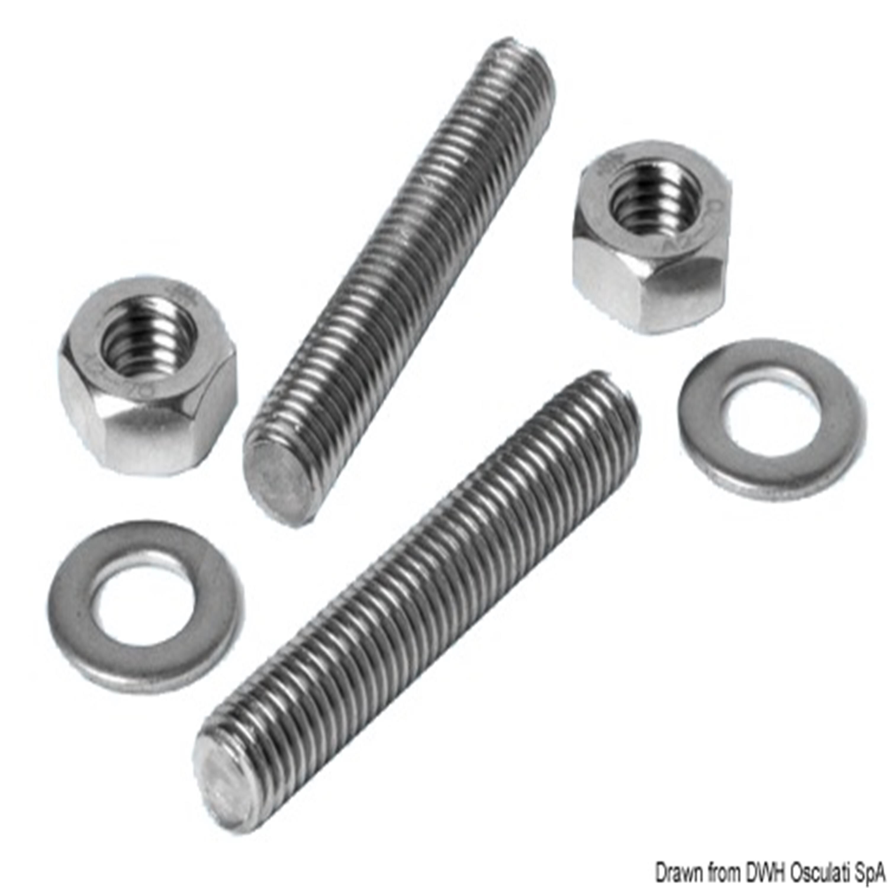 Buy Wholesale India High Tensile Stud With Nuts. & High Tensile Stud ...