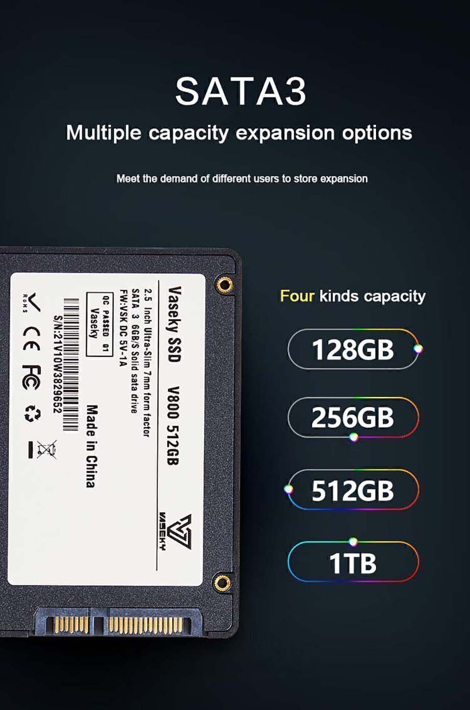 Buy Wholesale China Ssd 2tb Server Hard Drives Solid State Drive Manufacturer Ssd 128g Ssd 256g ...