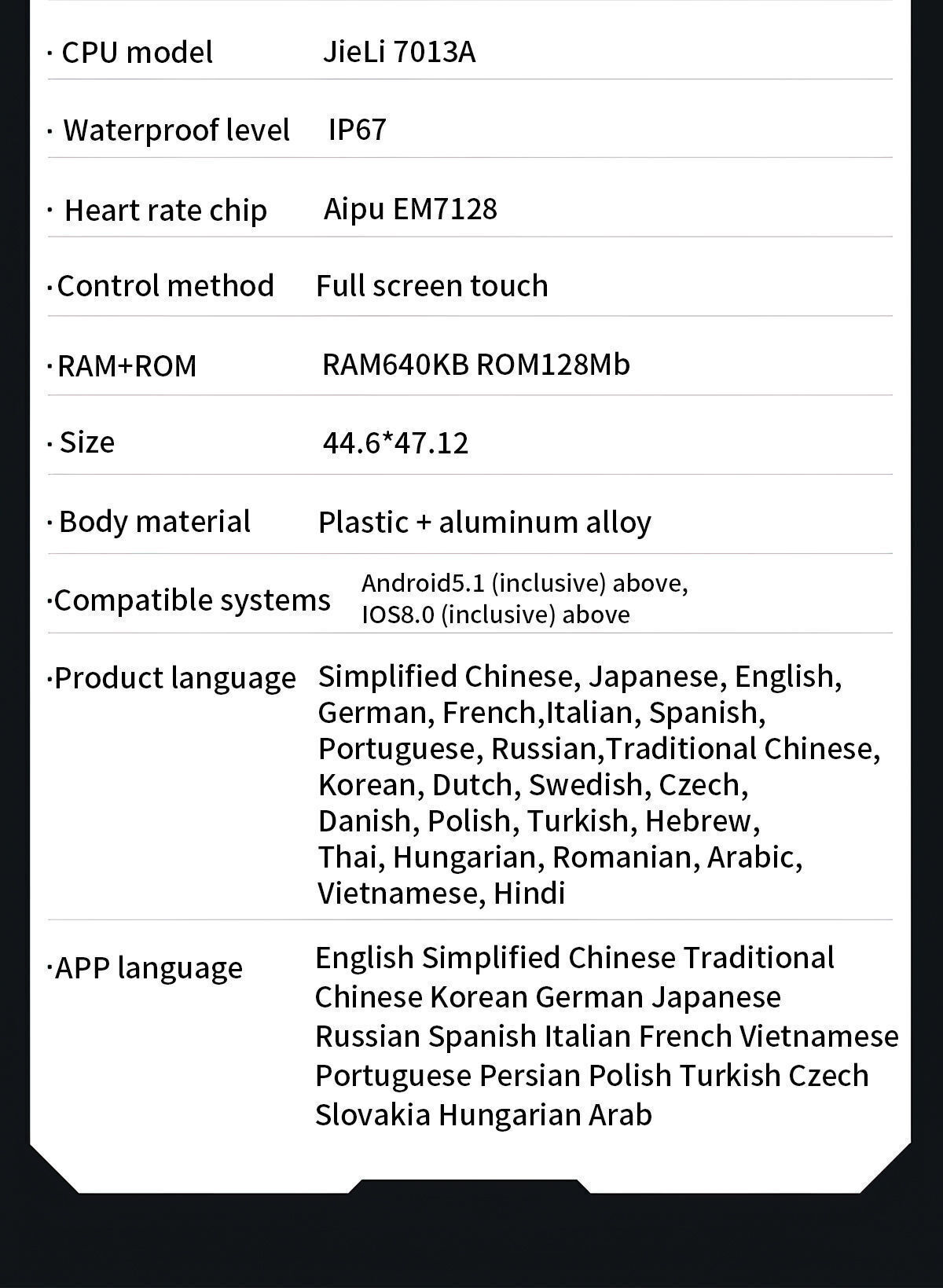 Buy Wholesale China Lexqi H70 Smart Watch Smart Bracelet Ce Rohs Smart ...