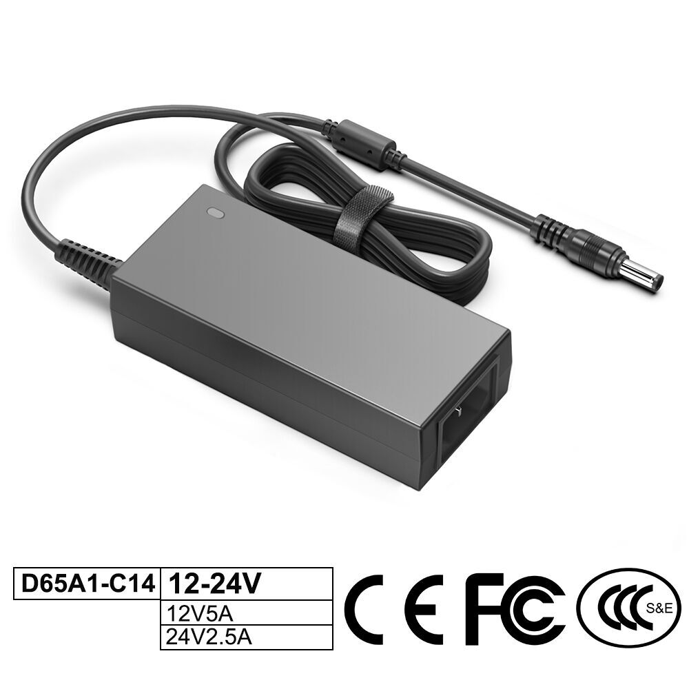 Buy Wholesale China 12-24v 65wmax Ac Adaptador 12v5a 24v2.5a & Power ...
