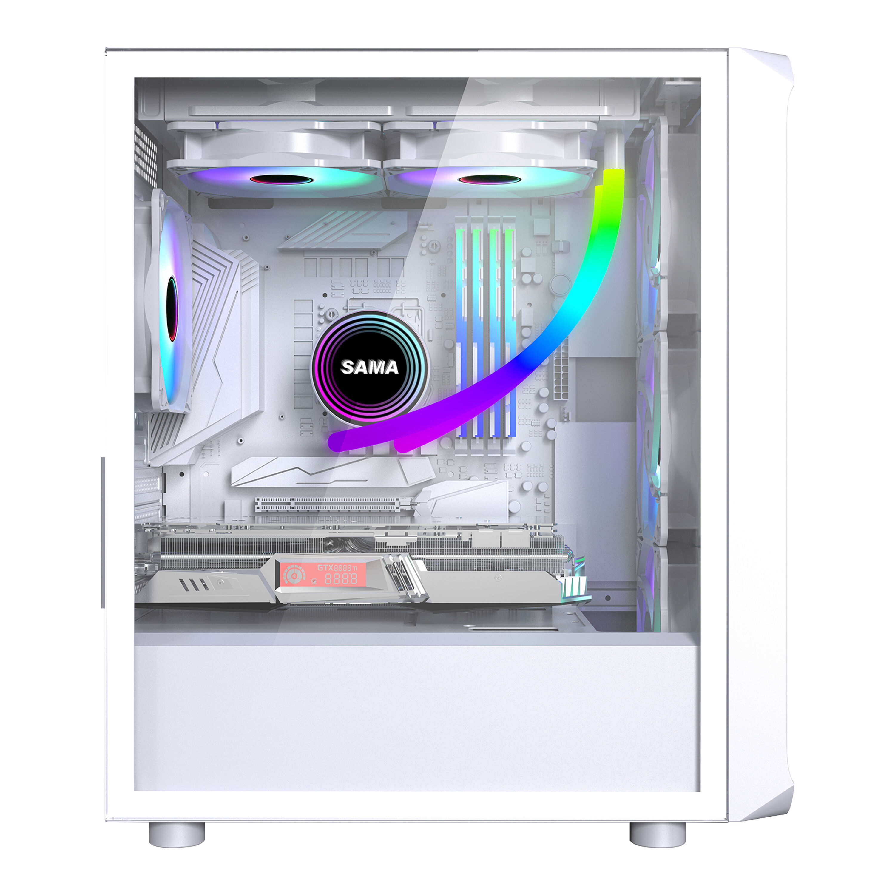 Buy Wholesale China Sama Scientific Ventilation Pc Gaming Case Tempered ...