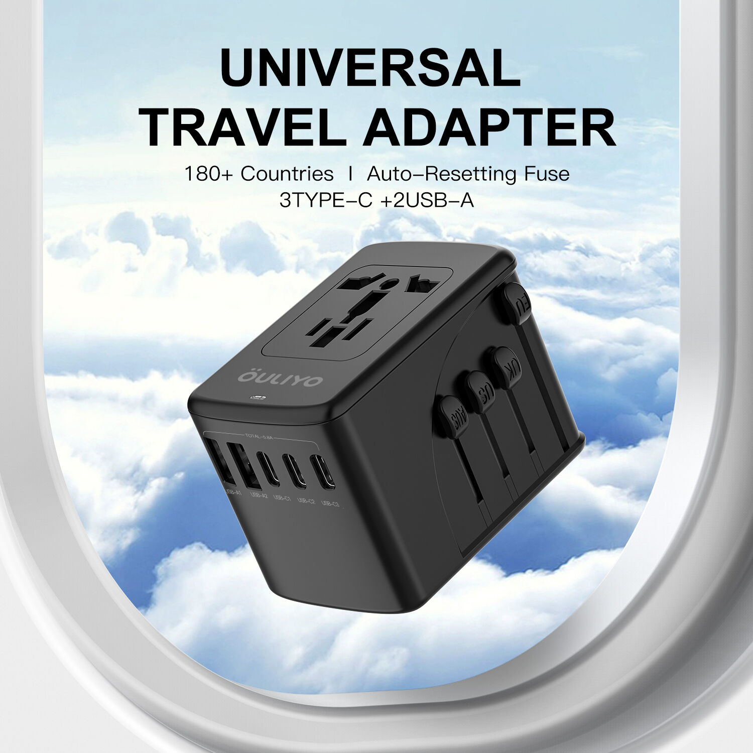 Buy Wholesale China Fast Charger World Travel Adapter Universal ...
