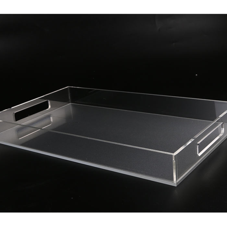 Rectangular Customized Clear Acrylic Candy Tray Transparent Plastic ...