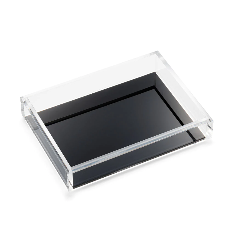 Rectangular Customized Clear Acrylic Candy Tray Transparent Plastic ...