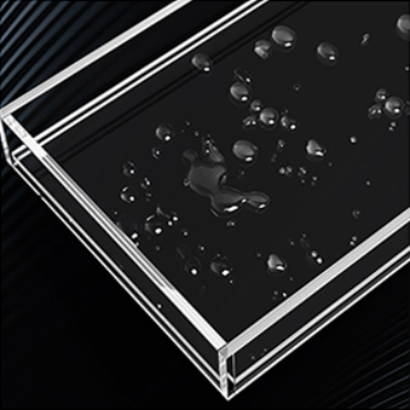 Rectangular Customized Clear Acrylic Candy Tray Transparent Plastic ...