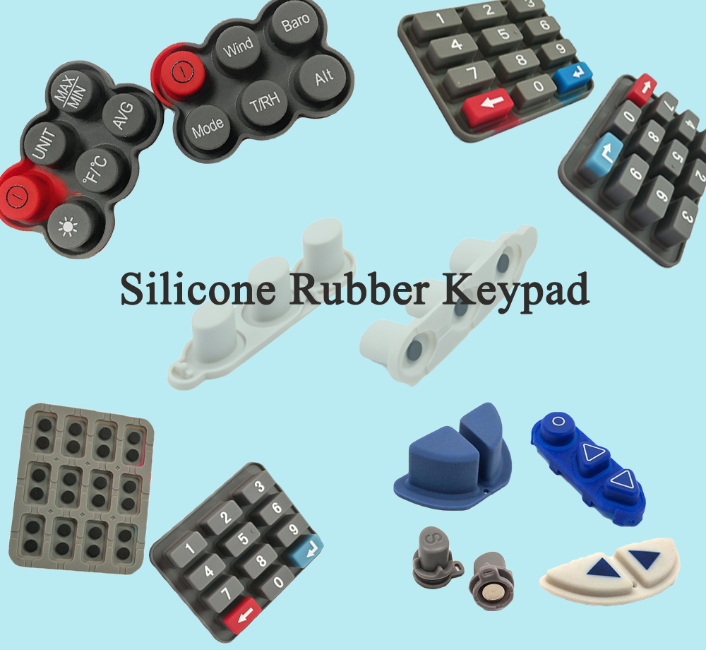 Buy Wholesale China Blank Keypad Flexible Telephone Rubber Silicone ...