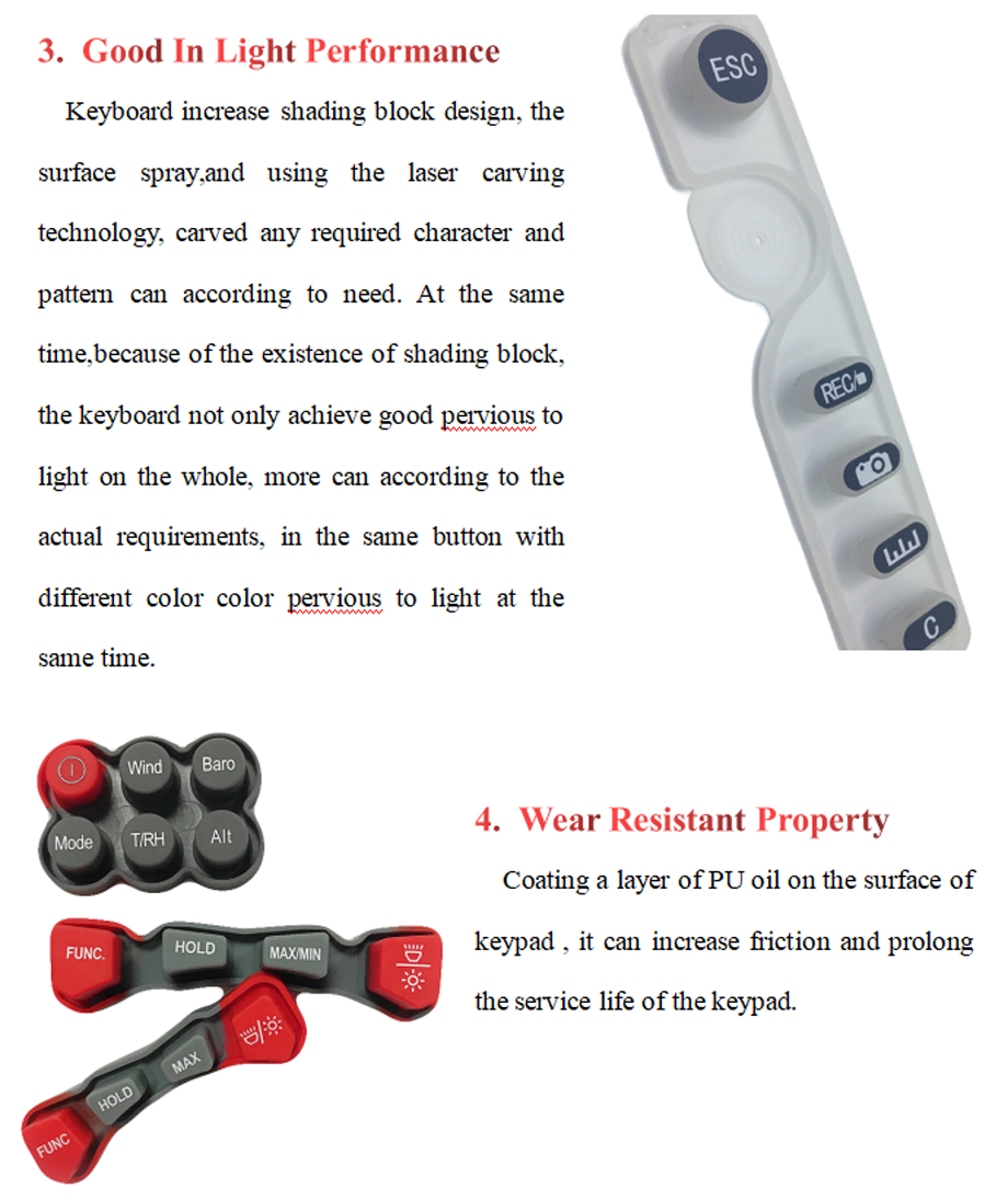 Buy Wholesale China Blank Keypad Flexible Telephone Rubber Silicone ...