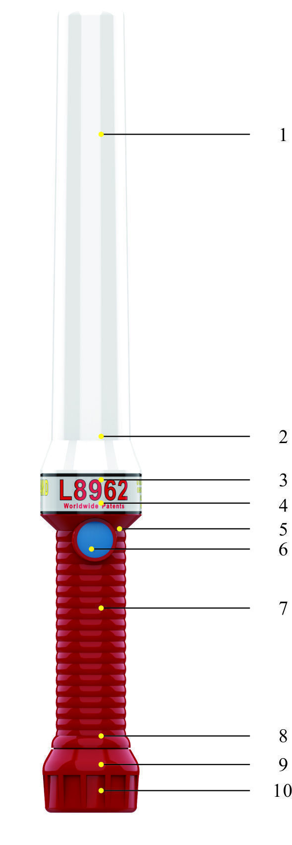 Buy Wholesale China Traffic Wand, Glow Yellow Factory Outlet Ip67 High ...