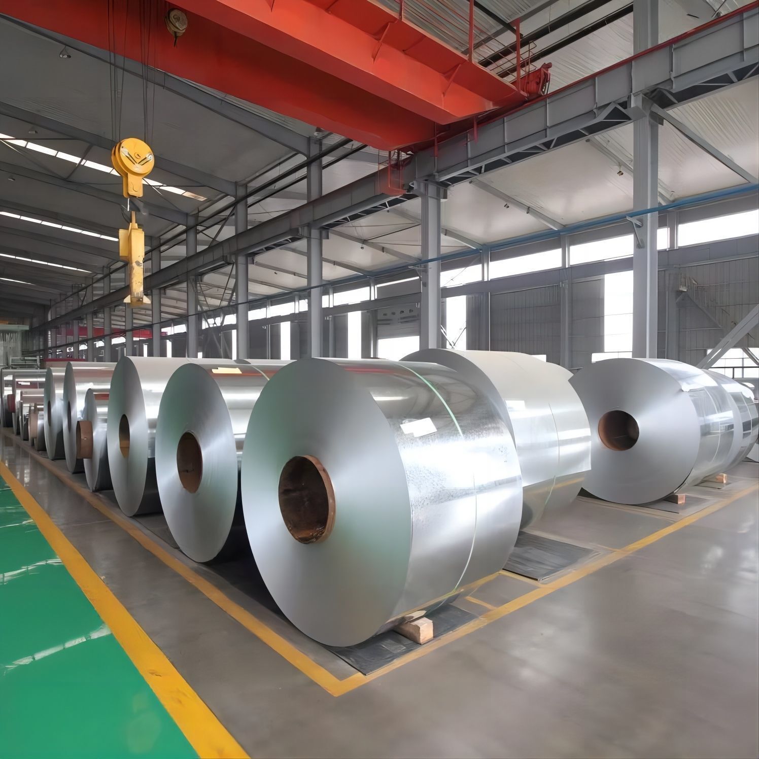 Buy Wholesale China Zinc Coated Galvanized Steel Coil 0.125mm Steel ...