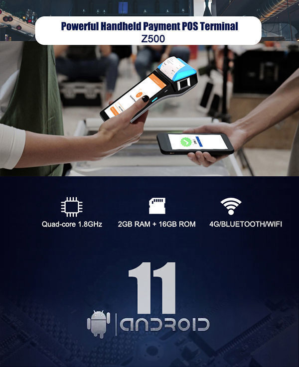 Buy Wholesale China Portable Android 11 Pos Device With Thermal Printer ...