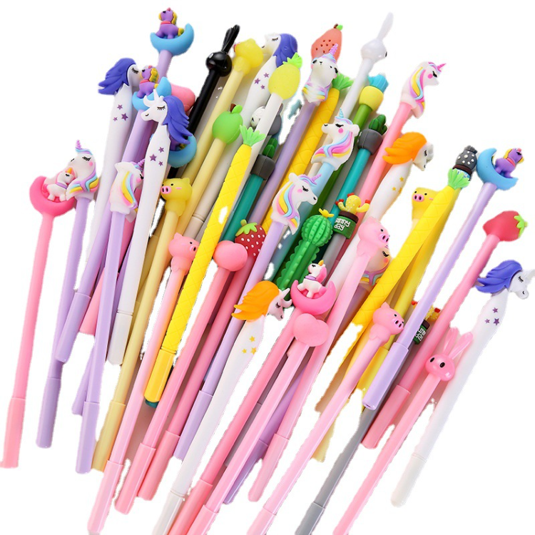 New Star Cute Plastic Kawaii Cartoon Gel Pen 20pcs Promotional Birthday ...