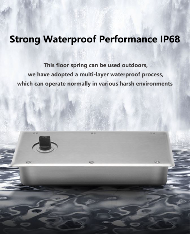 Remote Control Floor Spring Buried Type Automatic Swing Door Opener For ...