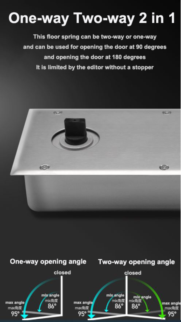 Remote Control Floor Spring Buried Type Automatic Swing Door Opener For ...