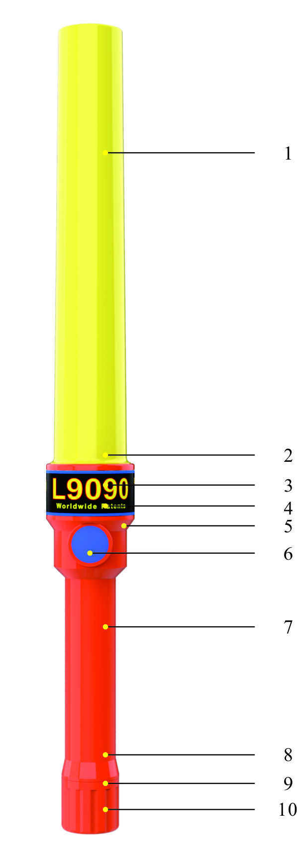 Buy Wholesale China Traffic Wand, Factory Outlet Ip67 Flash Yellow High ...