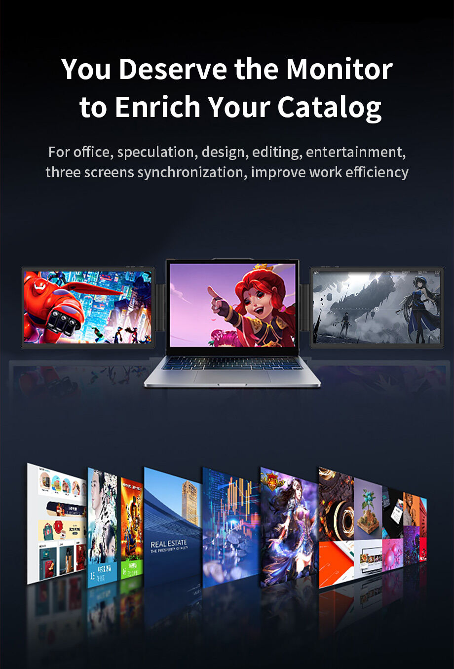 Buy Wholesale China Nello Cable Monitor Fhd 1080p Hdr 11.6'' Ips Laptop ...