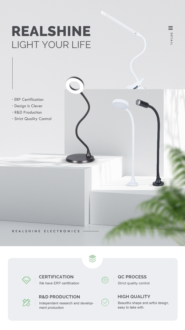 Nordic Portable Led Dimmable Table Light Led Desk Lamp Touch Bedroom ...