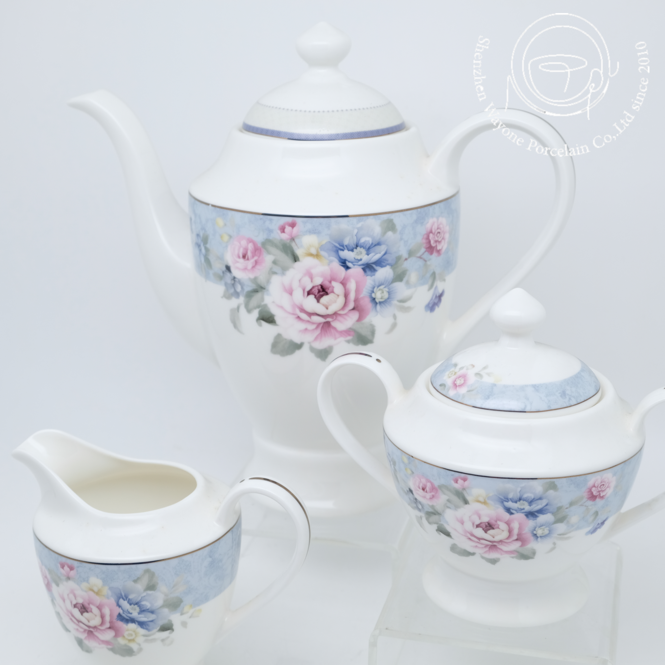 Pink Peony High Quality Wholesale Custom Gift Kitchenware New Bone ...