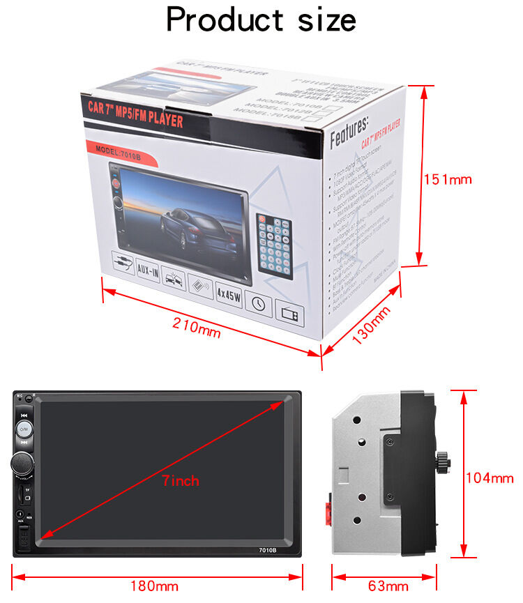 Buy Wholesale China New Arrival Universal 7inch Touch Screen Multimedia ...