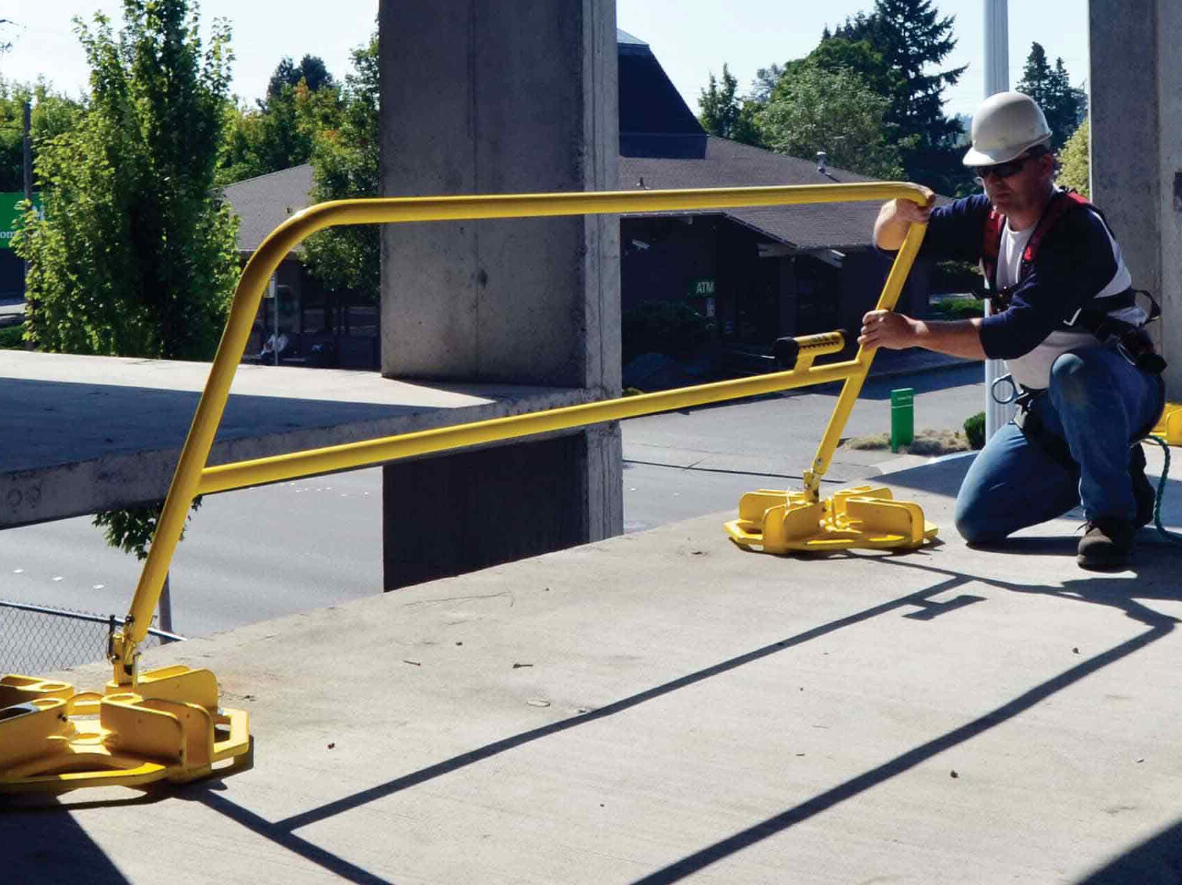 Buy Wholesale China Fall Protection Roof Guardrail Systems For Concrete ...