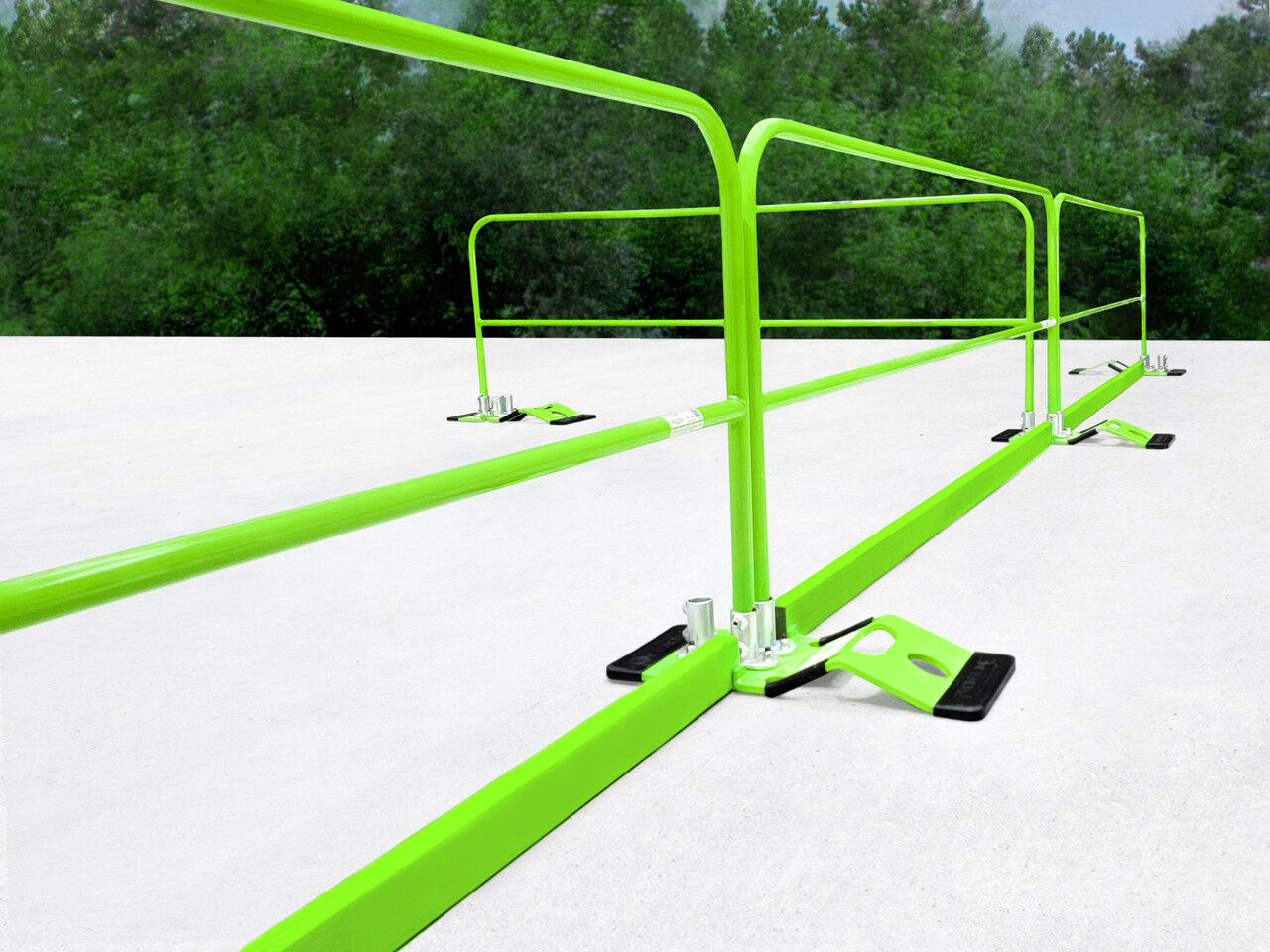 Buy Wholesale China Fall Protection Roof Guardrail Systems For Concrete ...