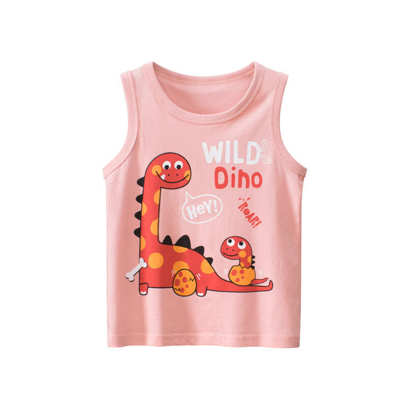 Toddler Children Clothing Set Summer Cotton Casual Sleeveless Tee T ...