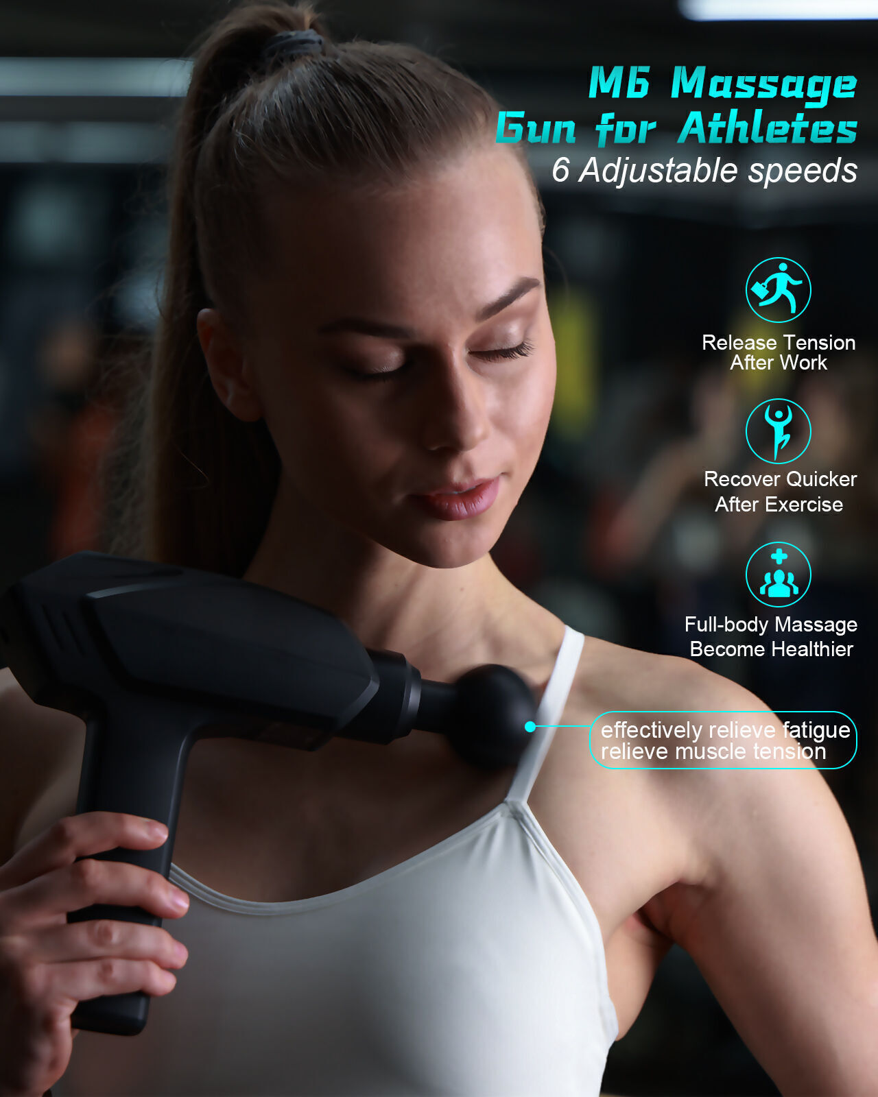 Buy Wholesale China Electric Handheld Massage Gun Percussion Massager For Post Sportandexercise