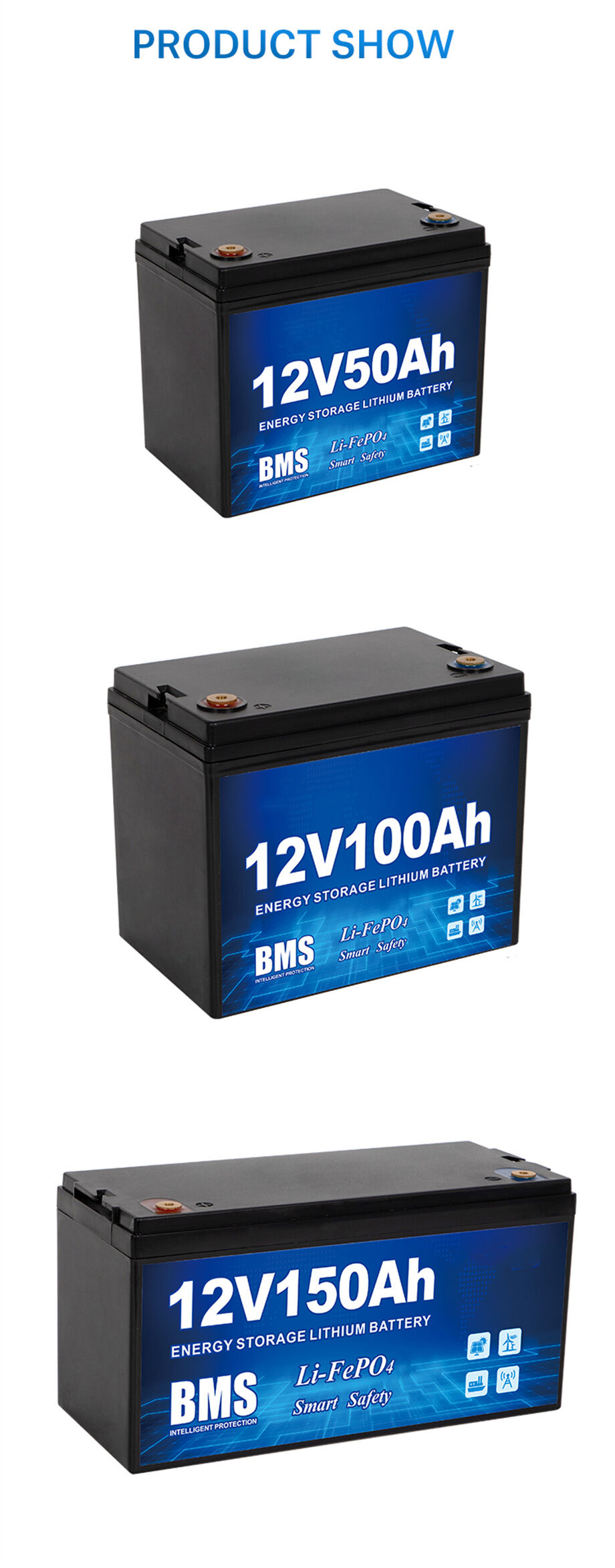 Buy Wholesale China Home Solar Energy System Deep Cycle Lithium Ion Batteries 12v 75ah Gel Lead ...