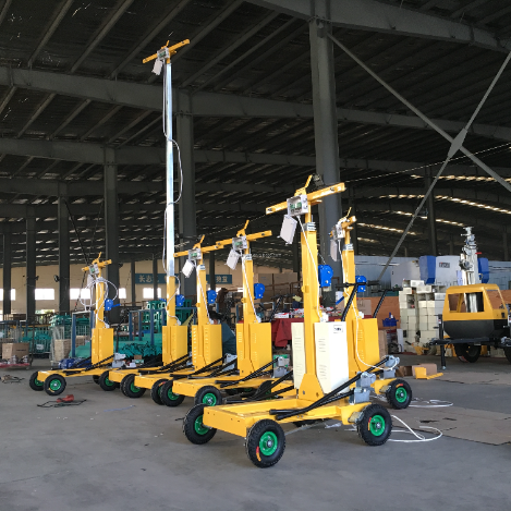 Buy Wholesale China Trolley Light Tower Industrial Mobile Powerful ...