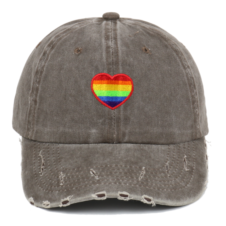 Buy Wholesale China Custom Logo Washed Sports Lgbt Hat Accessories ...