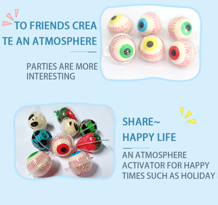 Buy China Wholesale Halloween Prank Candy Monster Eyeball Candies Candy ...