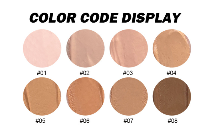 Fit Colors Concealer 8ml Liquid Foundation Fair Beige Dark Face ...