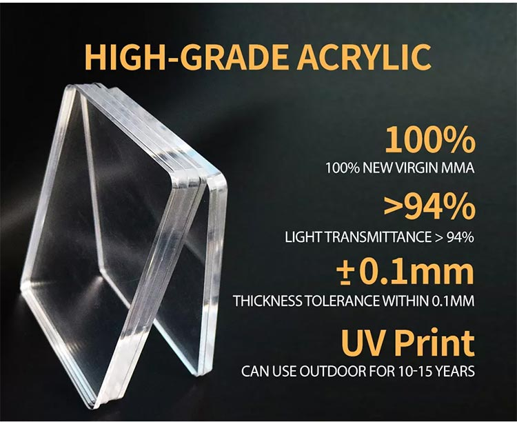 8mm 10mm 12mm 20mm 30mm 40mm 50mm Flexible Size Ultra Transparent ...