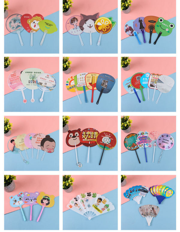 Buy Wholesale China Plastic Round Translucent Fan Frosted Pp Fan ...