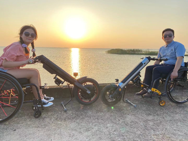 Buy China Wholesale Mijo Mt02|| Electric Add-on Handbike One Wheel ...