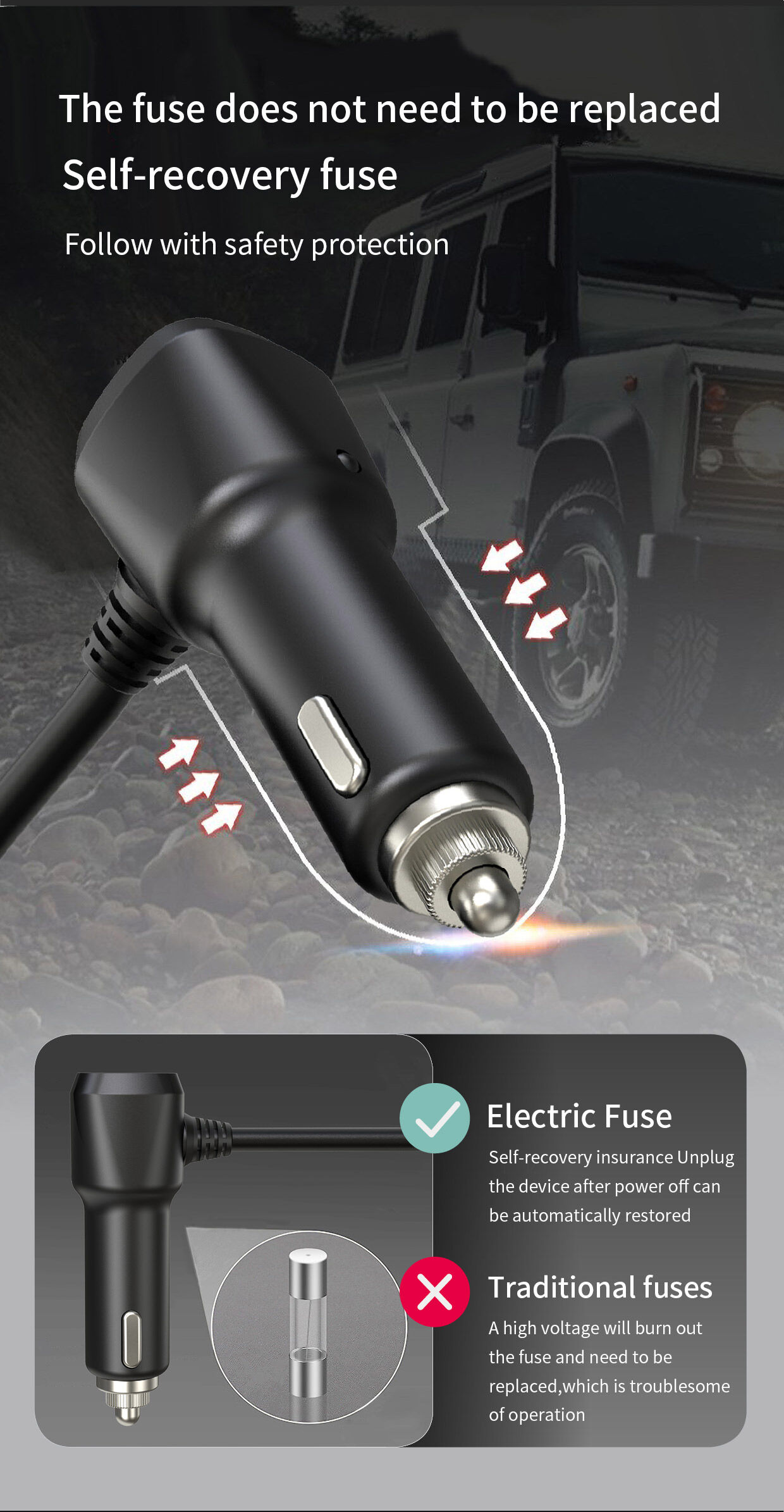 Buy Wholesale China Quick Charge Pd 3a Cigarette Lighter Adapter 12v ...