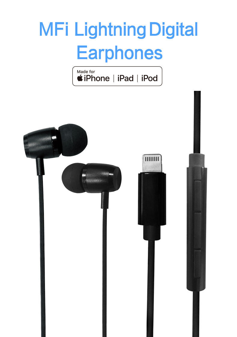 Buy Wholesale China Mfi Lightning Digital Earphone Original Chip Calls ...