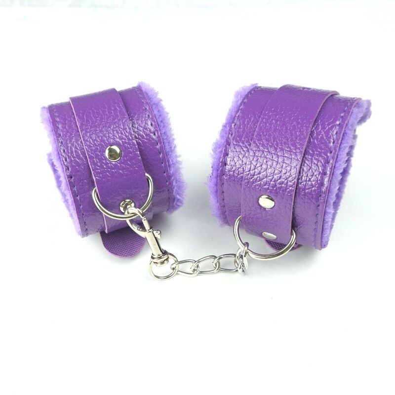 Buy Wholesale China Sm Plush Handcuffs Leather Binding Husband And Wife ...