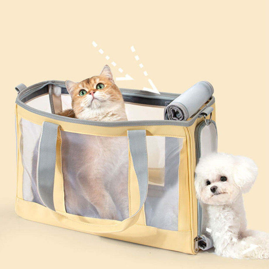 Buy Wholesale China Foldable Soft Mesh Breathable Pet Carrier & Airline ...